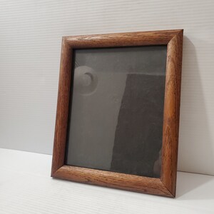 Vintage 1960s to 1970s Brown Metal Wood Looking Picture/photo Frame ...