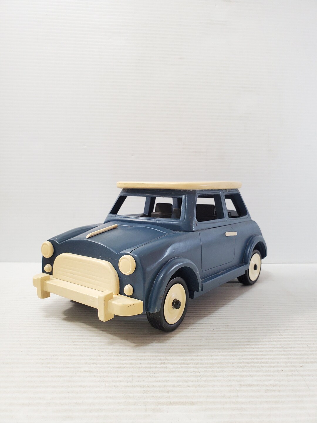 Mini Cooper Painted Wooden Car - Etsy