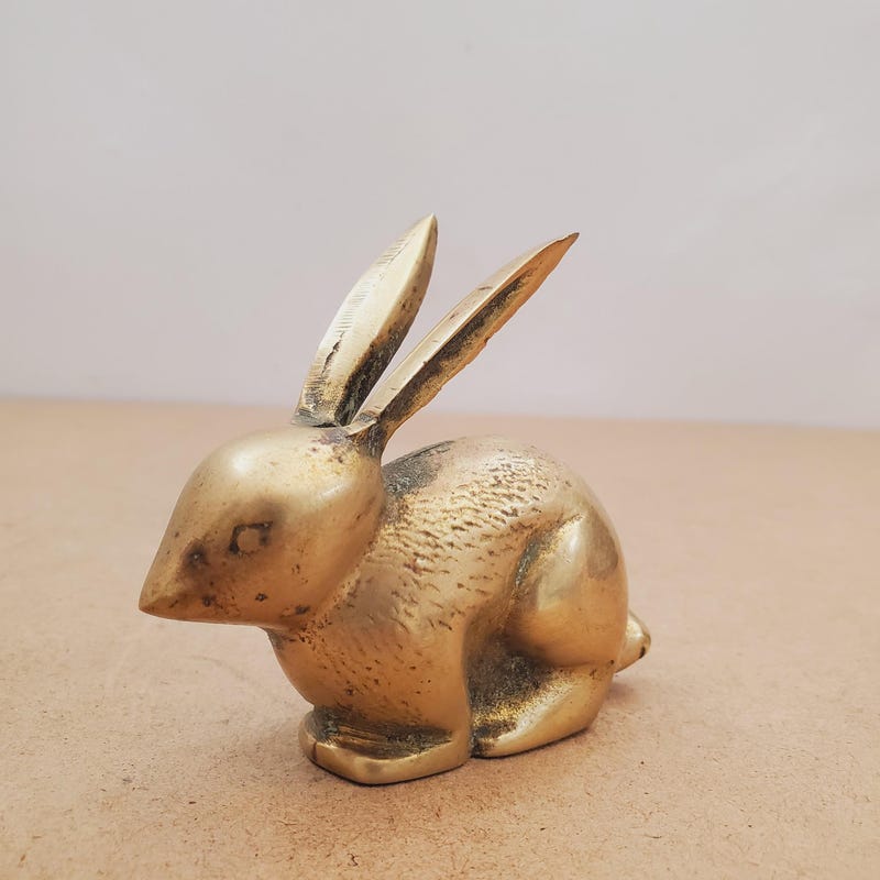 Brass Rabbit - Etsy