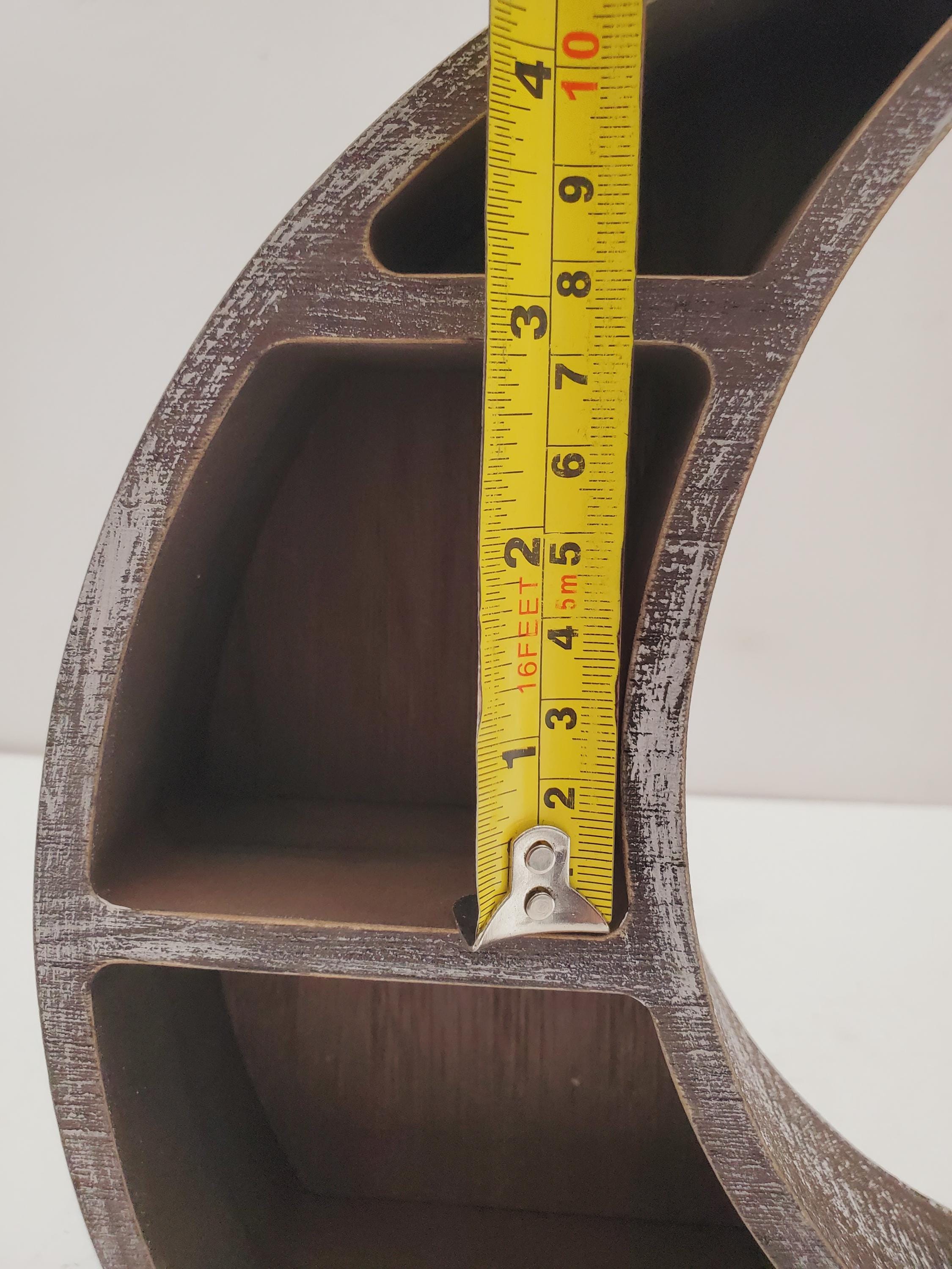 Moon Shelf Crescent Moon Table Shelf Wood Table Shelf - Vintage Witchy ...