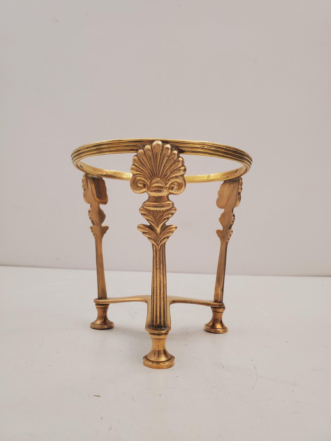 Brass Display Stand for Egg, Mineral, Orb or Large Crystal Ball ...