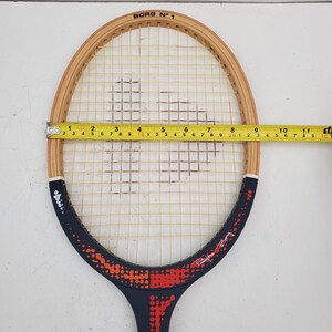 Vintage Donnay Borg Team Wooden Tennis Racket Vintage Tennis Racquet ...