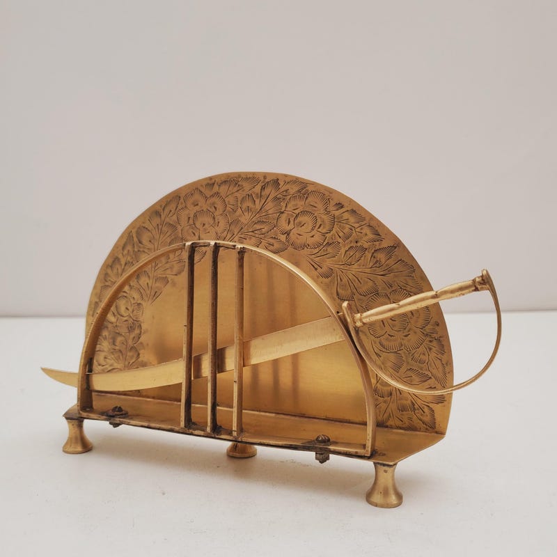 Brass Letter Holder - Etsy