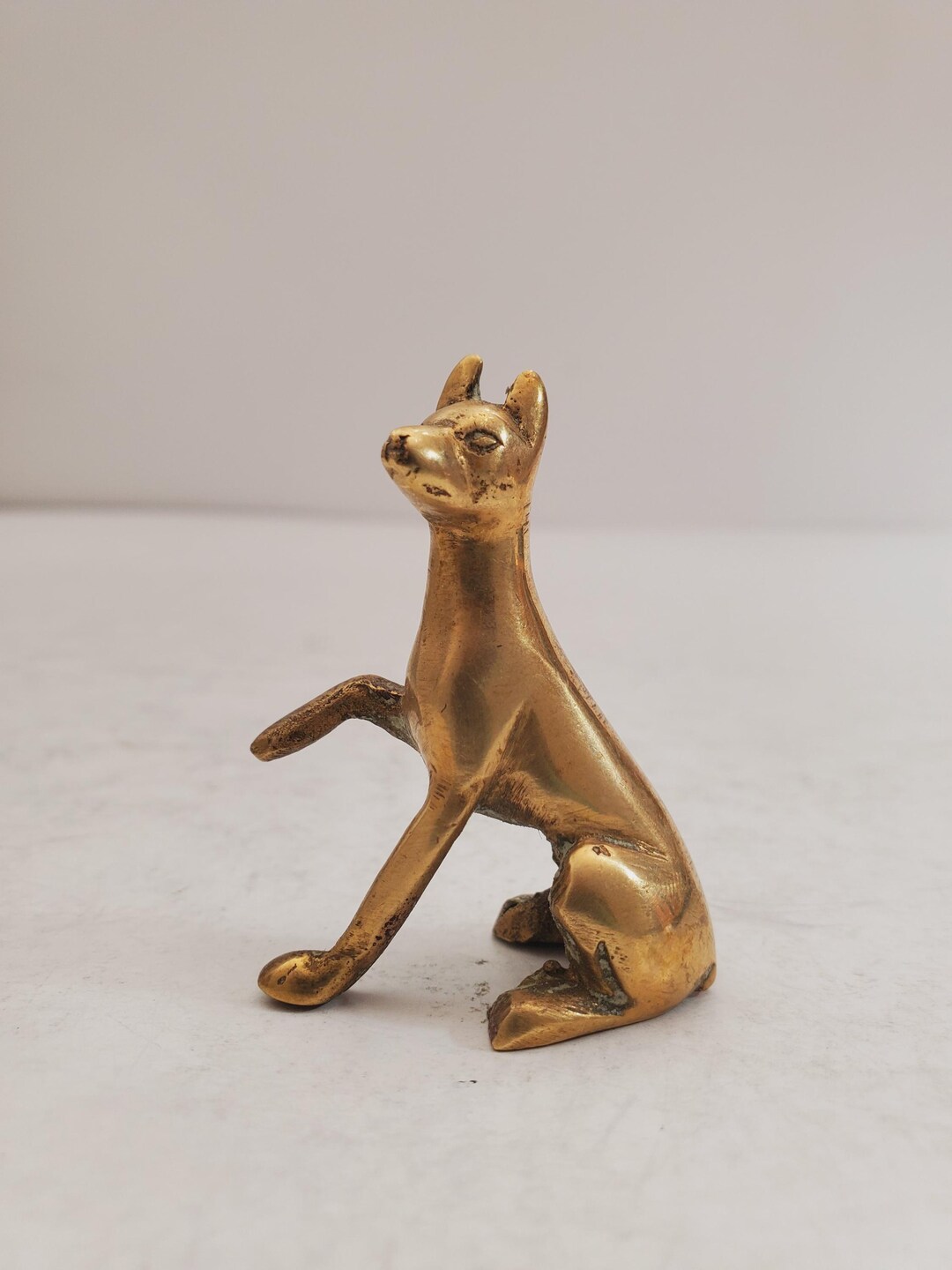 Bronze Dog Sculpture, Metal Dog Statue, Vintage Dog, Dog Hunter Gift ...
