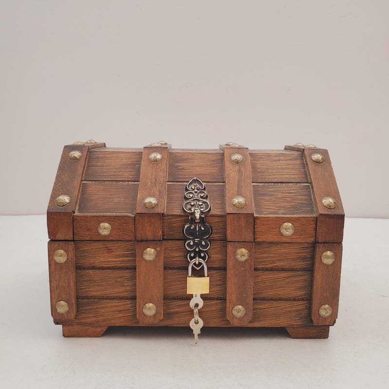 Small Wooden Chest - Etsy