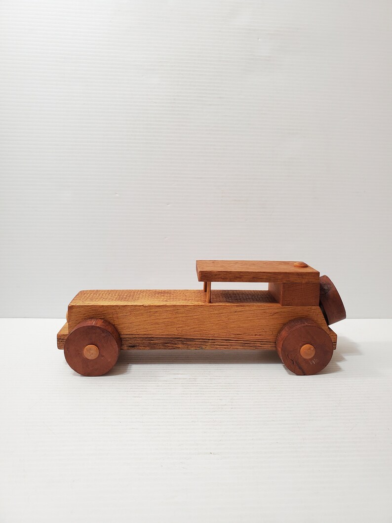 Wood Toy Car Hot Rod Coupe Handmade Paint Freaky Ford - Etsy