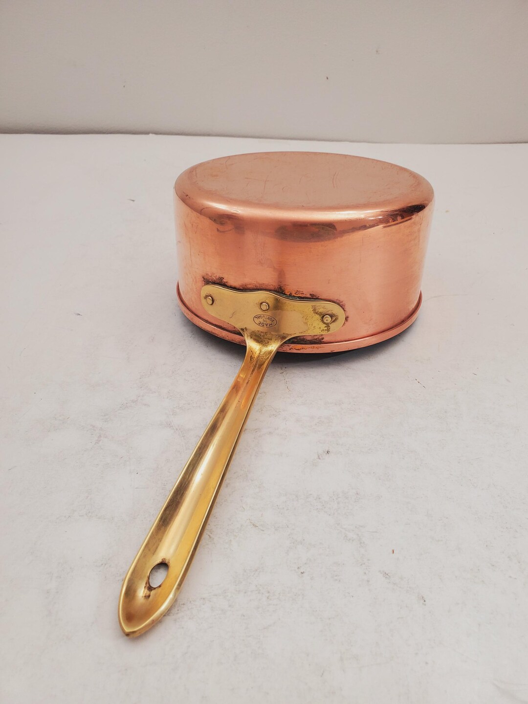 Handmade Copper Pot. Brass Handled Copper Pot- Special Gift - Etsy