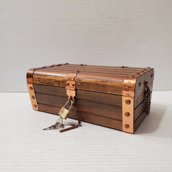 Small Wooden Chest - Etsy