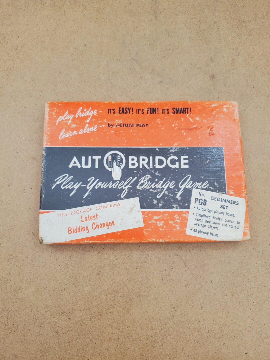 Vintage Autobridge, 1959 Game, Play Bridge by Yourself, Become an ...