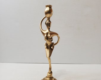 Brass African Statue - Etsy