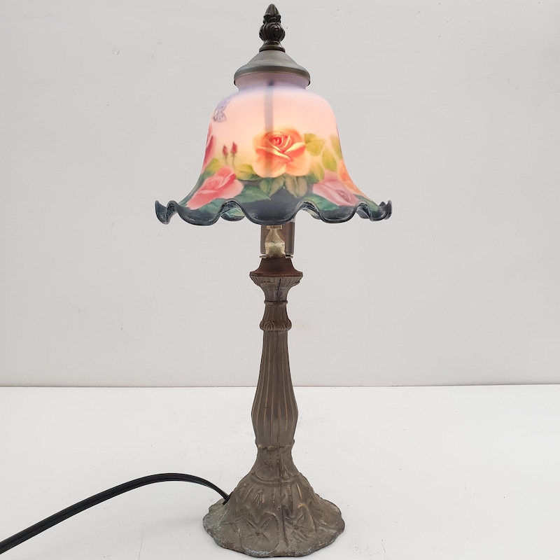 Small Victorian Lamp - Etsy