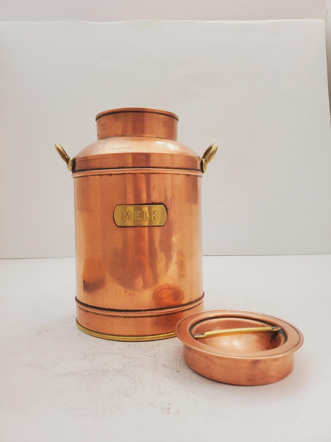 Vintage Copper Vintage Copper Milk Jar - Copper -antique -copper ...