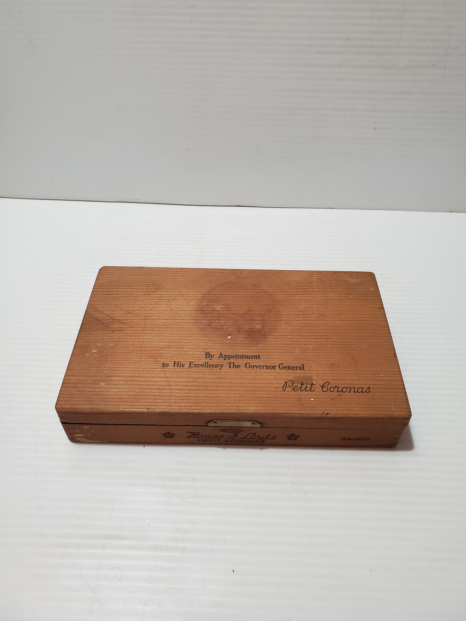 Vintage Brand Cigar Box Empty Cigar Box Storage Keepsake - Etsy