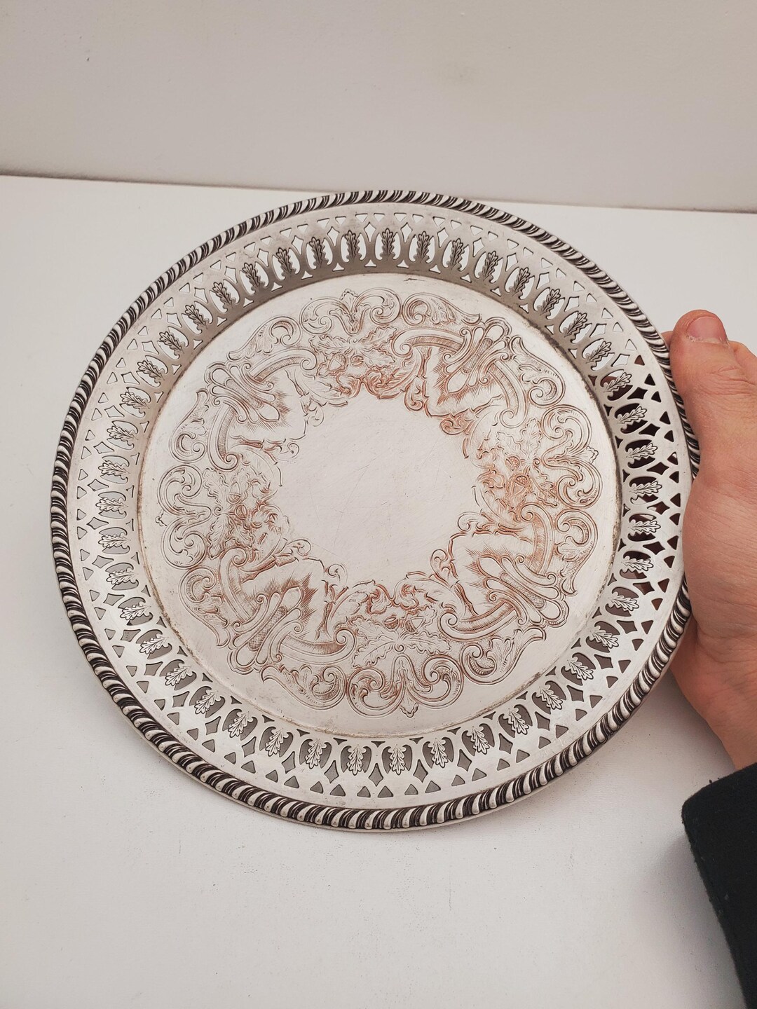 Warwick Plate Made in Canada Silver Plated Centerpiece Trinket Dish ...