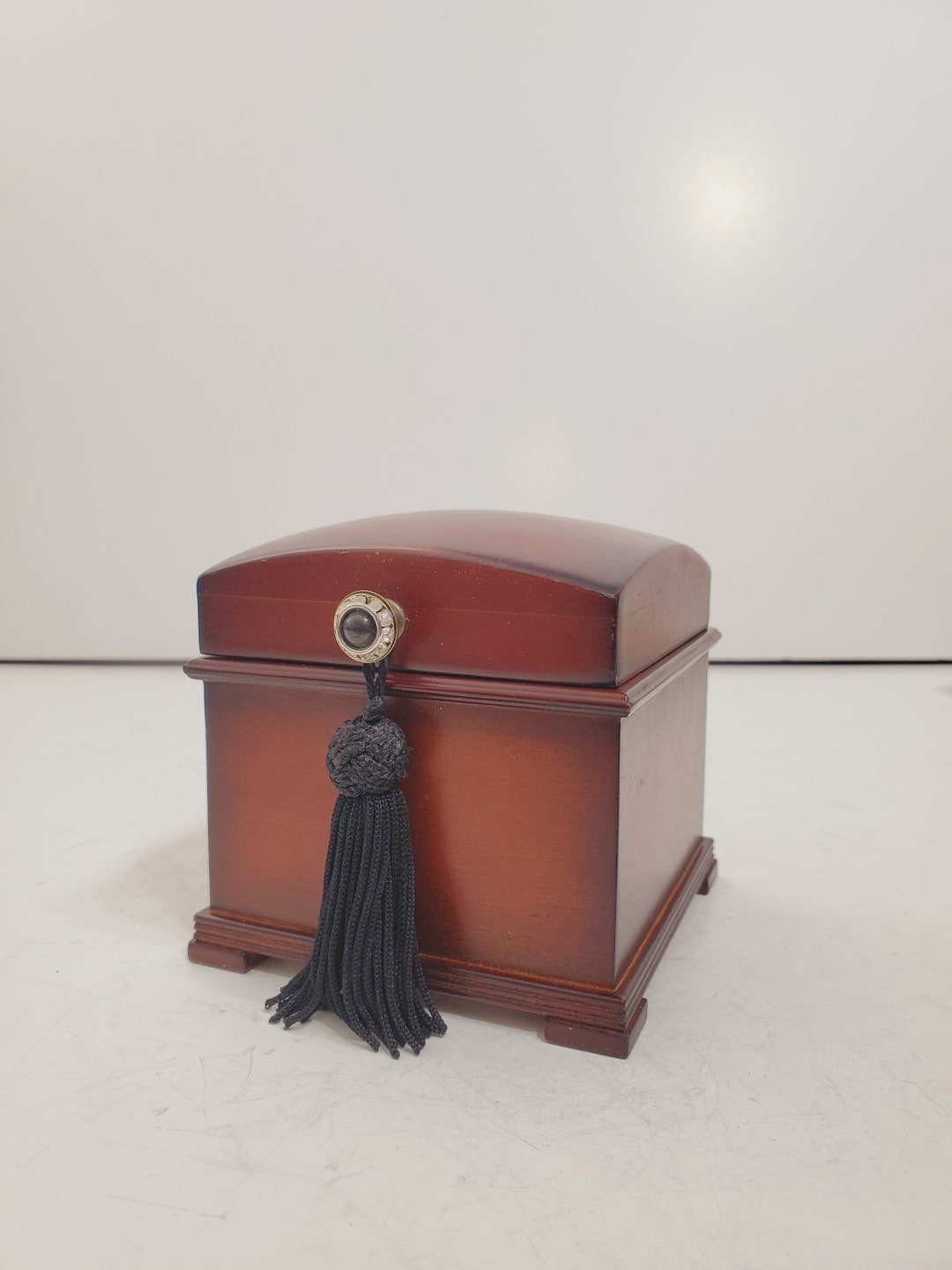 Bombay Musical Ring Jewelry Box Storage Organization 2000 Vintage Retro ...