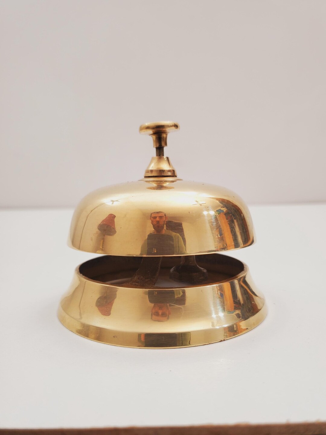 Vintage Desk Bell Counter Bell Shop Bell Hotel Bell Office Bell Works ...