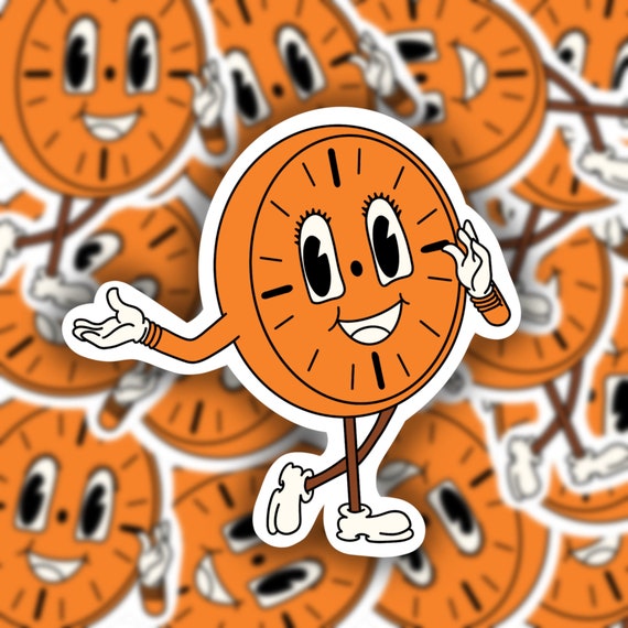 Loki TVA Miss Minutes Clock Sticker Vinyl Sticker Disney | Etsy