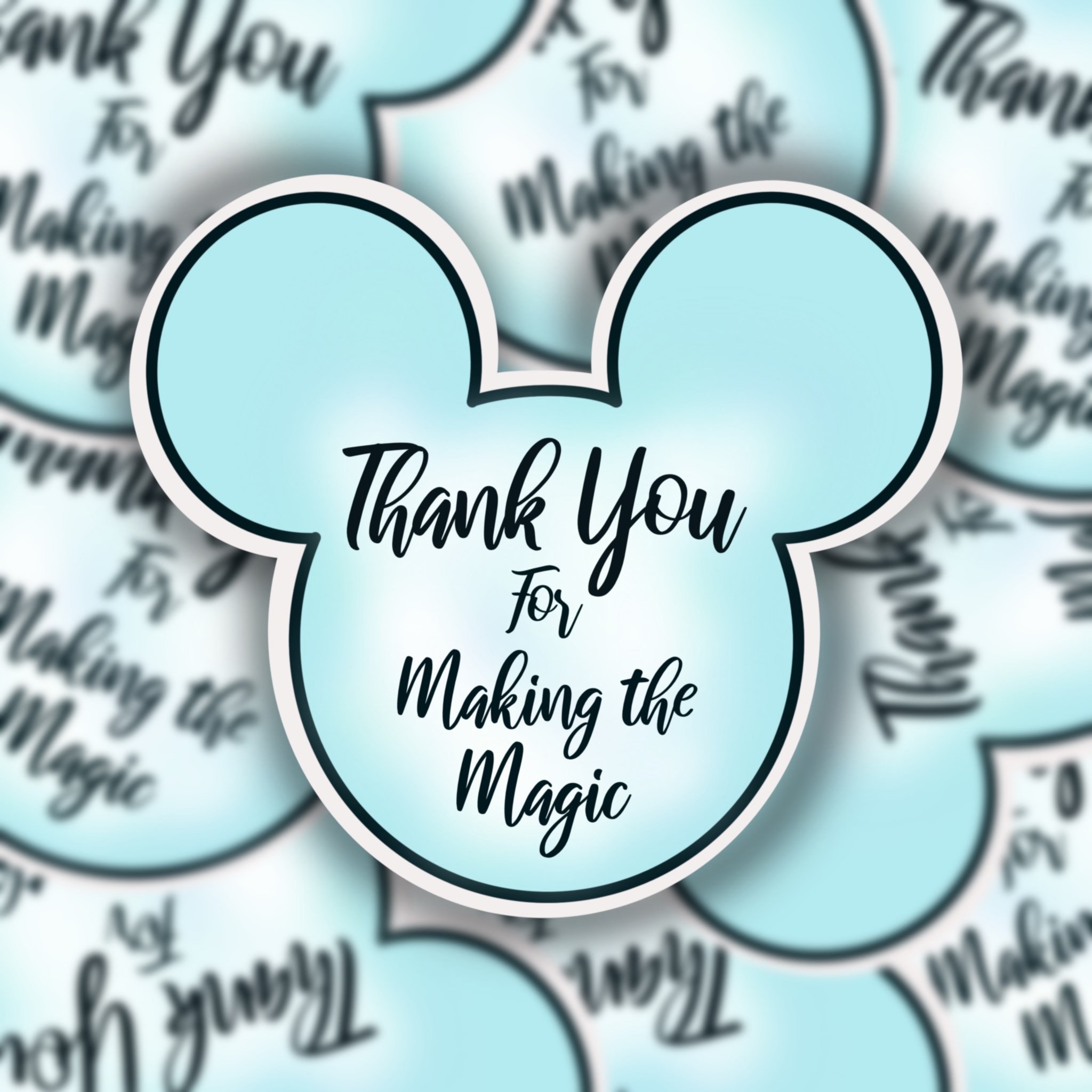 Thank You For Making the Magic Cast Member Appreciation | Etsy
