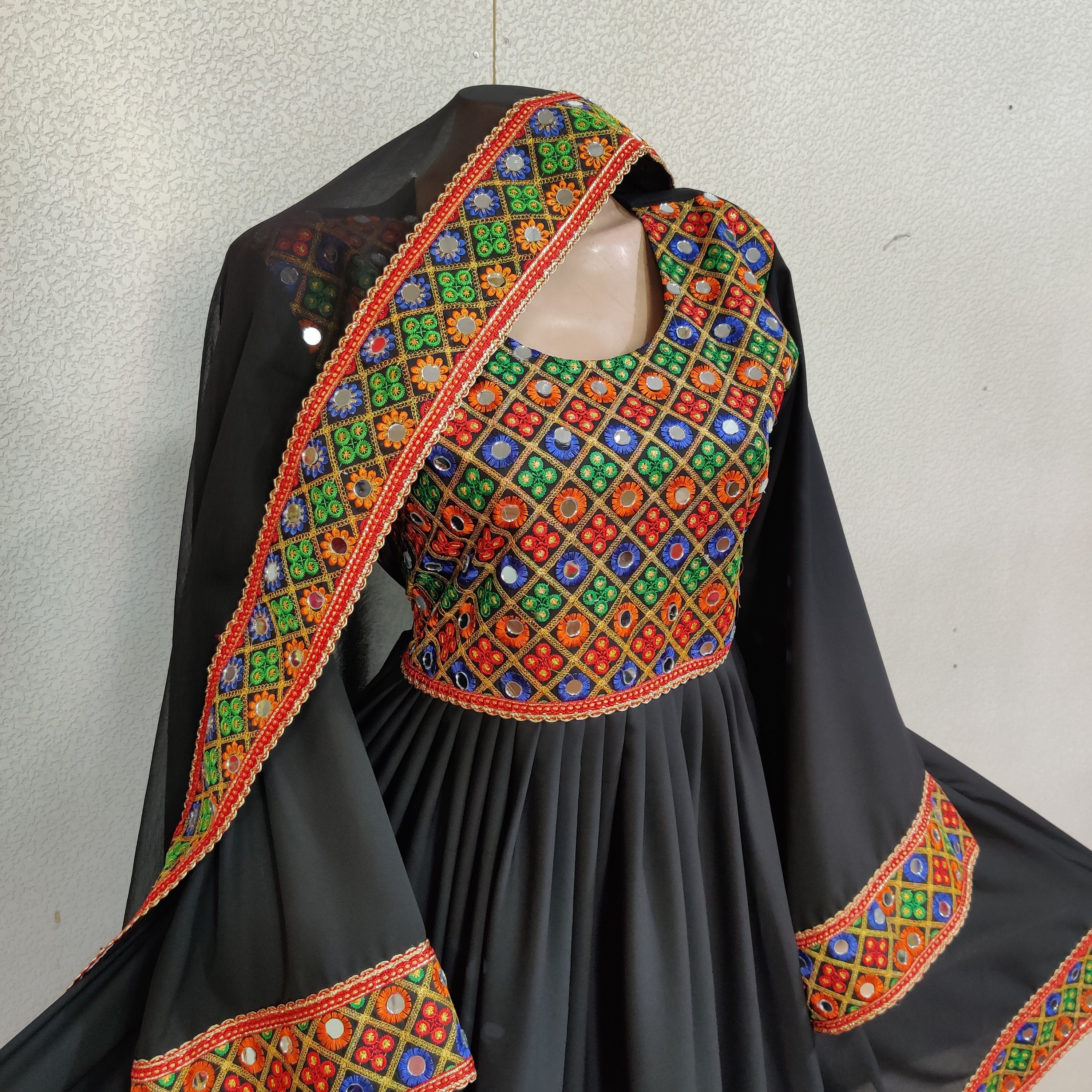 Traditional Afghan Dress for Nikkah With Full Hand Made With - Etsy