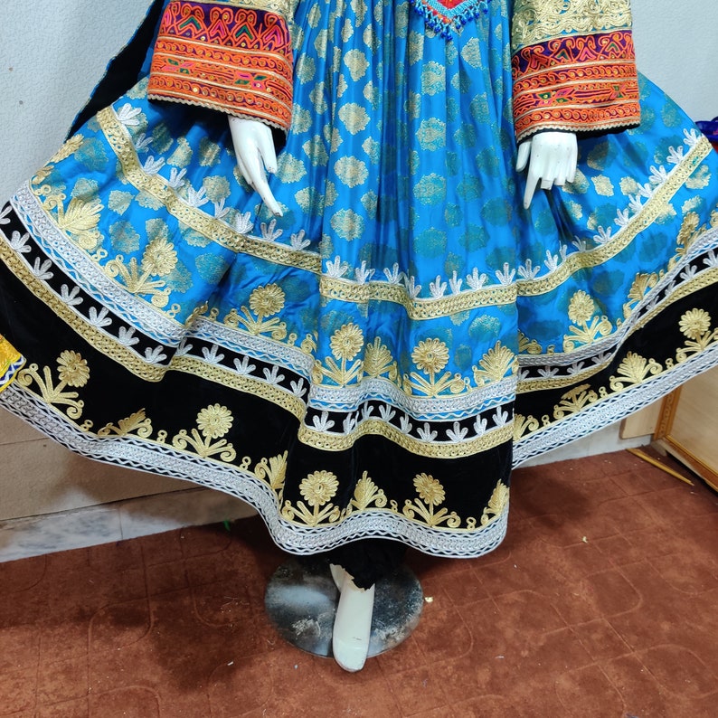 Traditional Afghan Dress With Full Hand Made Embroidery - Etsy
