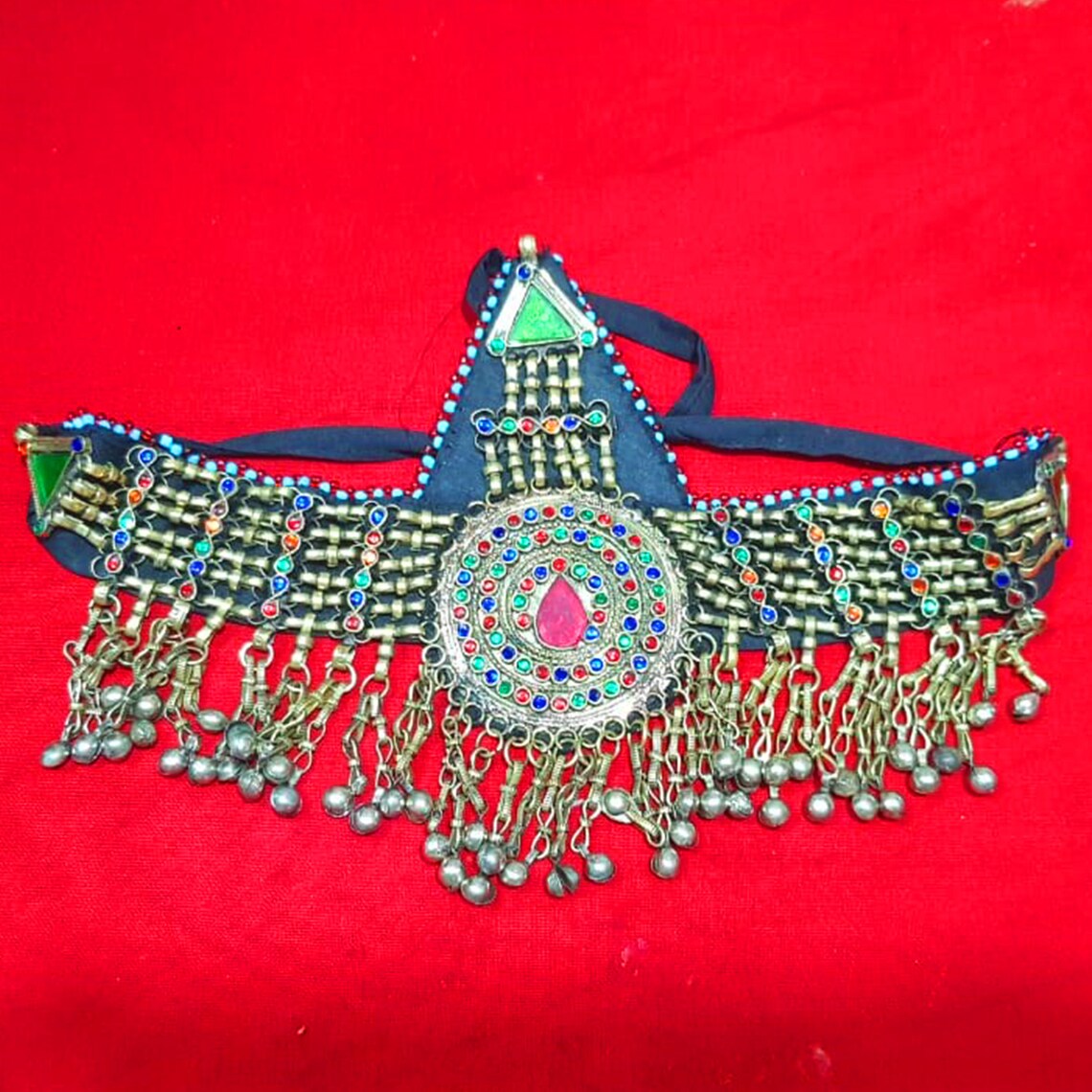 Vintage Hand Made Afghani Mata Pathi Afghani Head Piece - Etsy