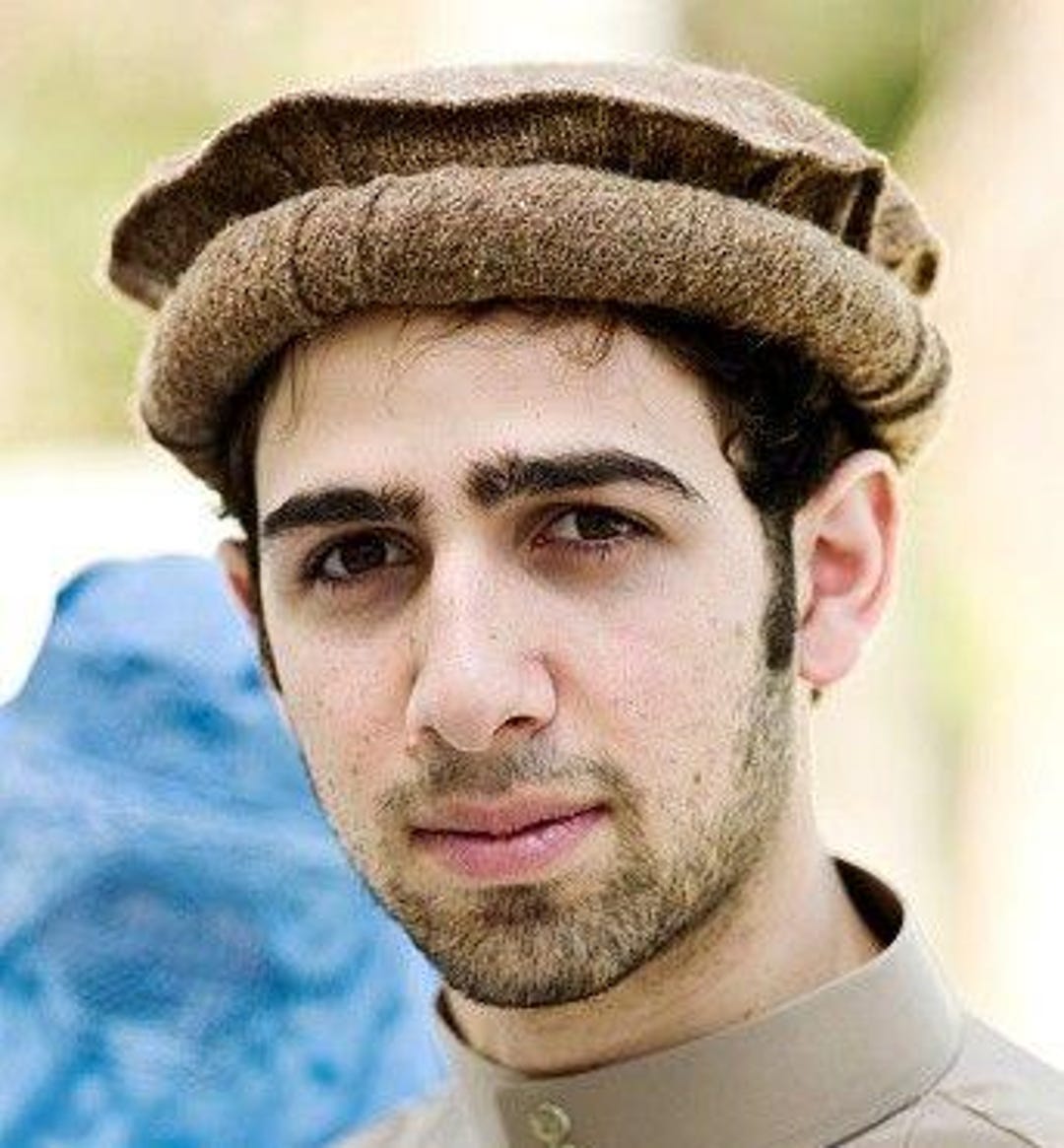 Afghan Pakol With Feather Chitrali Hand Made Pakol Hat Traditional ...