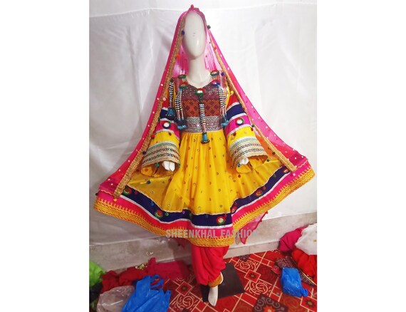 Kuchi Afghan Dress for Women Traditional Afghan Dress With - Etsy