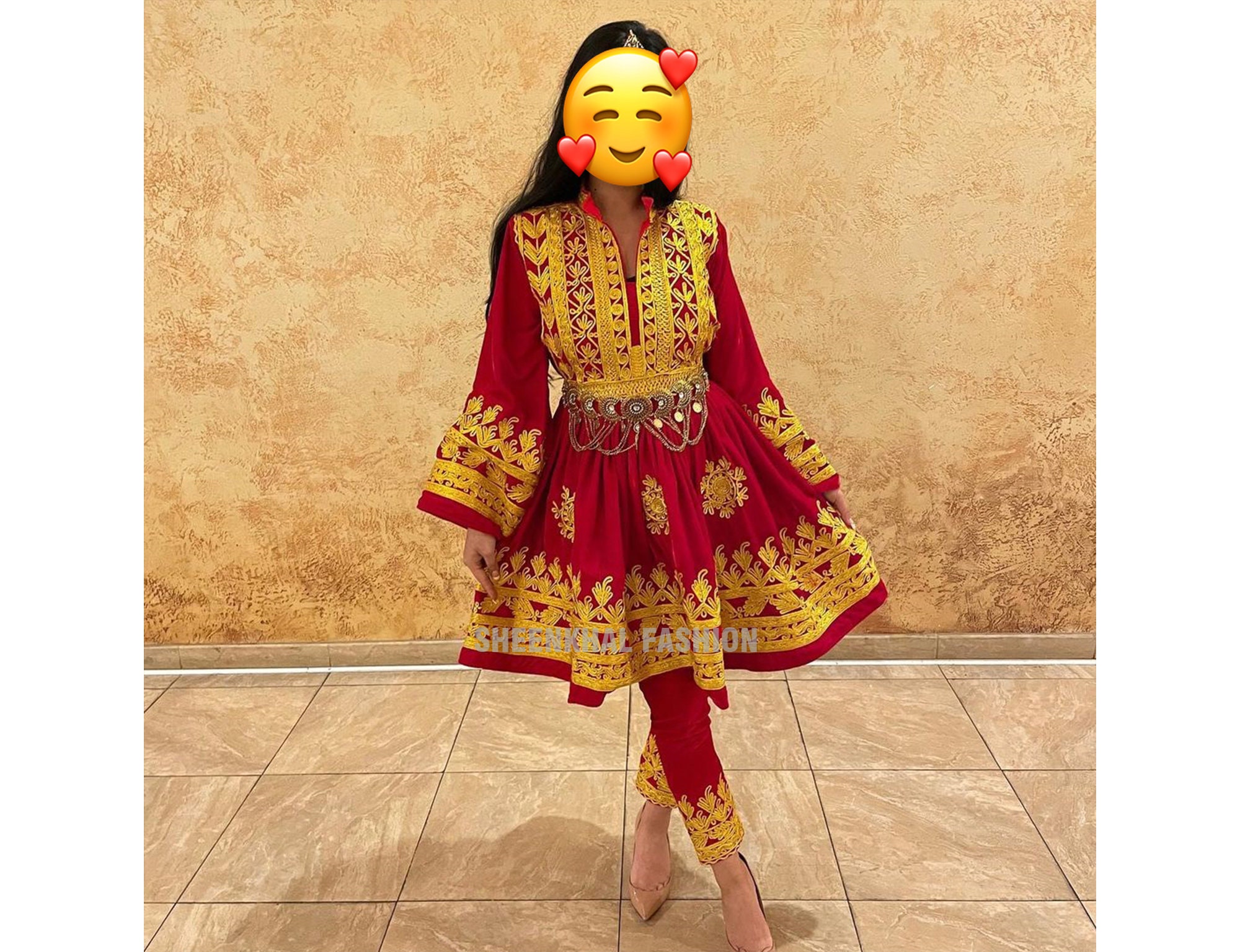 Afghan Dress for Women Traditional Afghan Dress With Full - Etsy