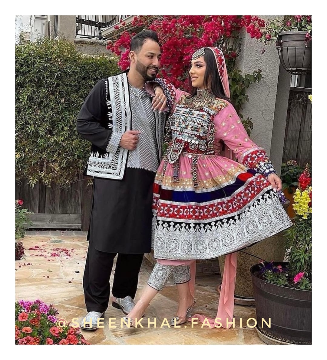 Traditional Afghan Men Dress - Shalwar Kameez Dress for Men - Afghan ...