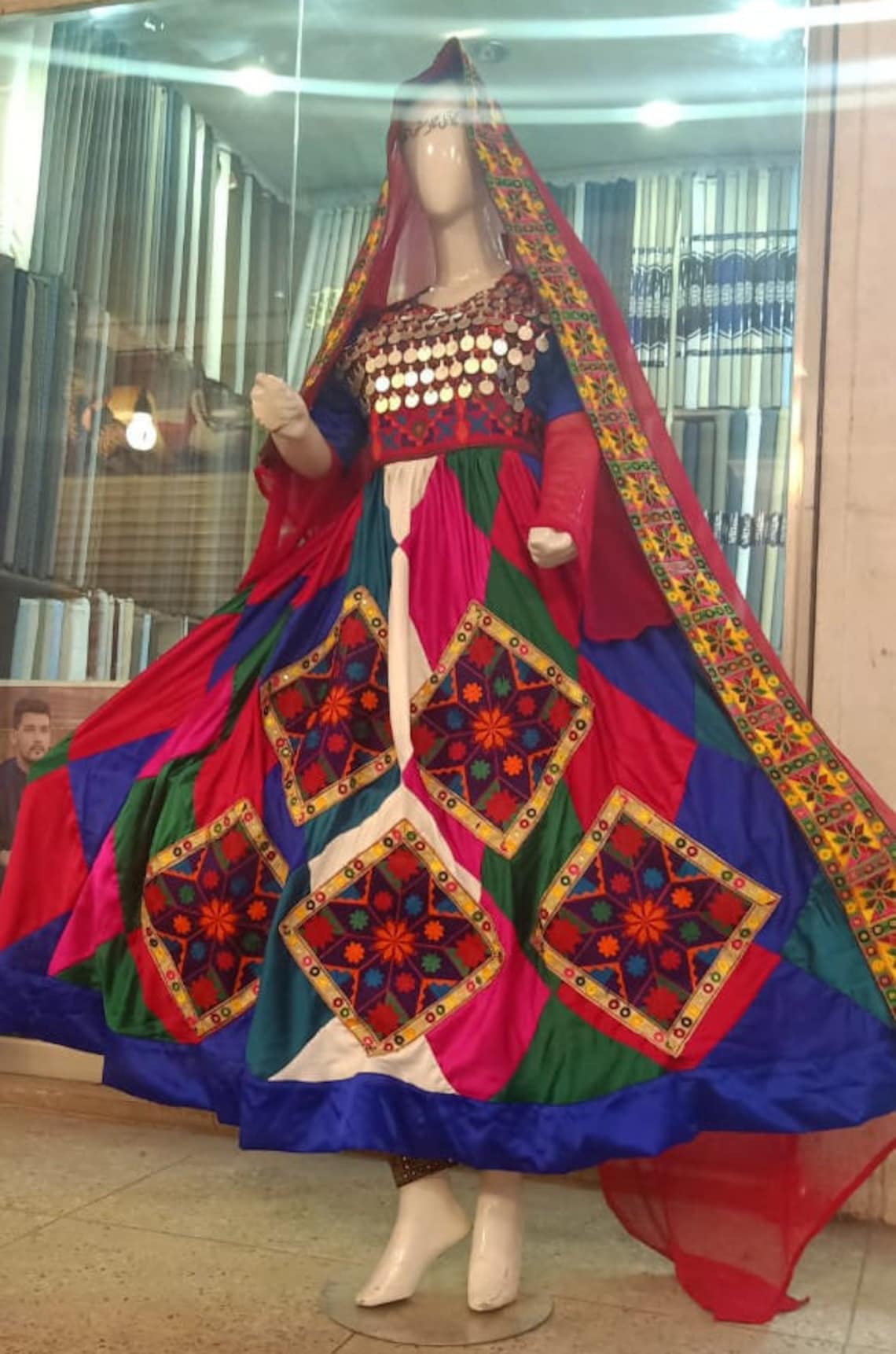Afghan Dress for Women Handmade Afghani Dress Traditional | Etsy