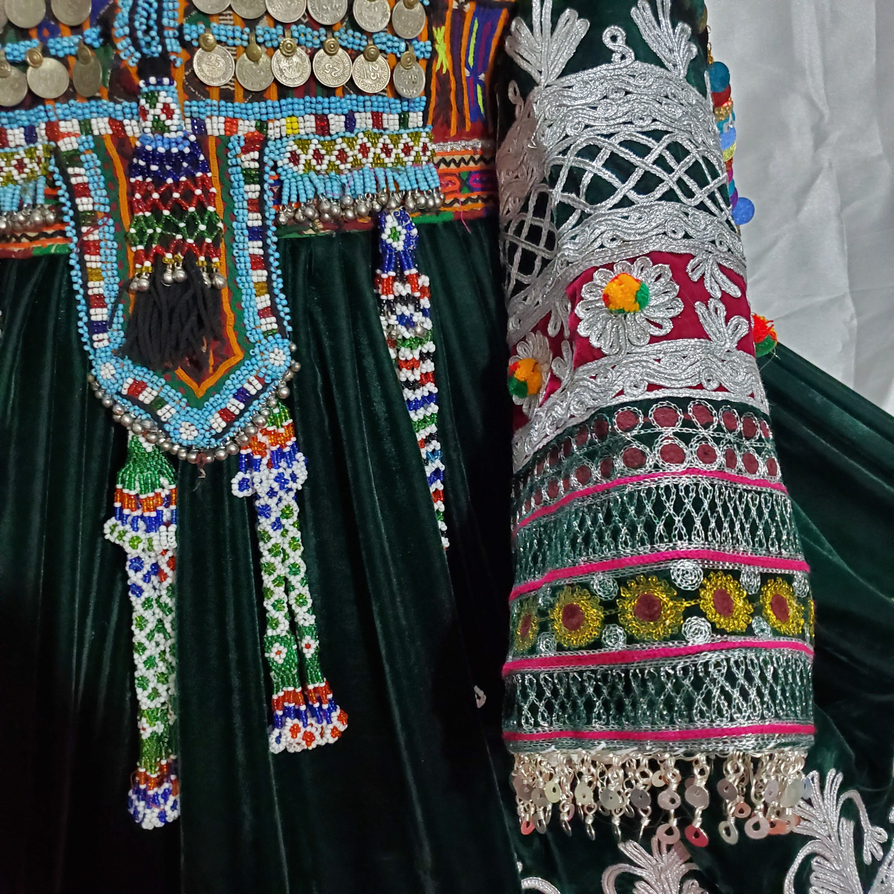 Traditional Afghan Dress With Full Hand Made Embroidery - Etsy