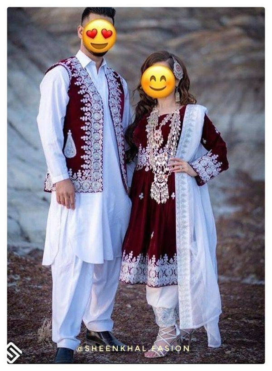 Afghan Dress for Women Traditional Afghan Dress With Full - Etsy