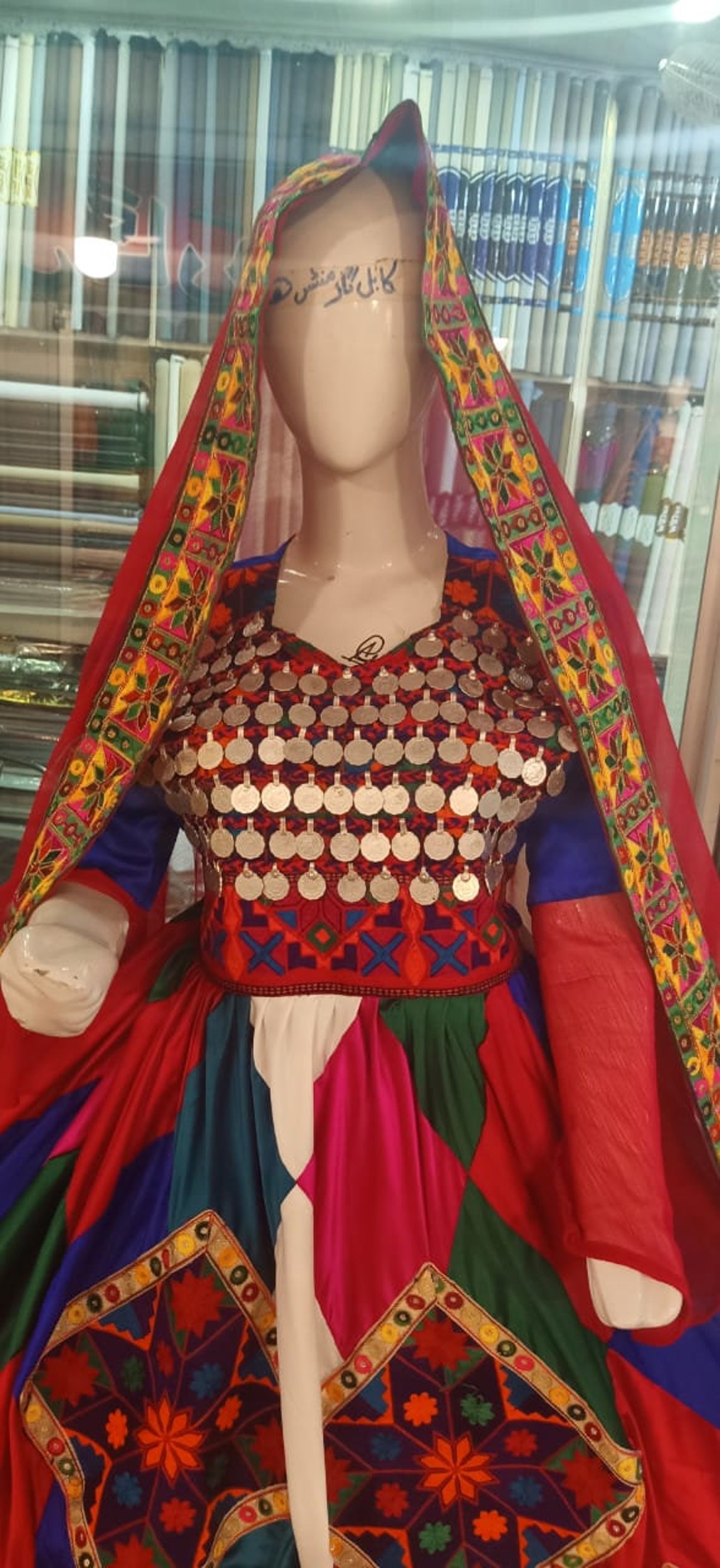 Afghan Dress for Women Handmade Afghani Dress Traditional | Etsy