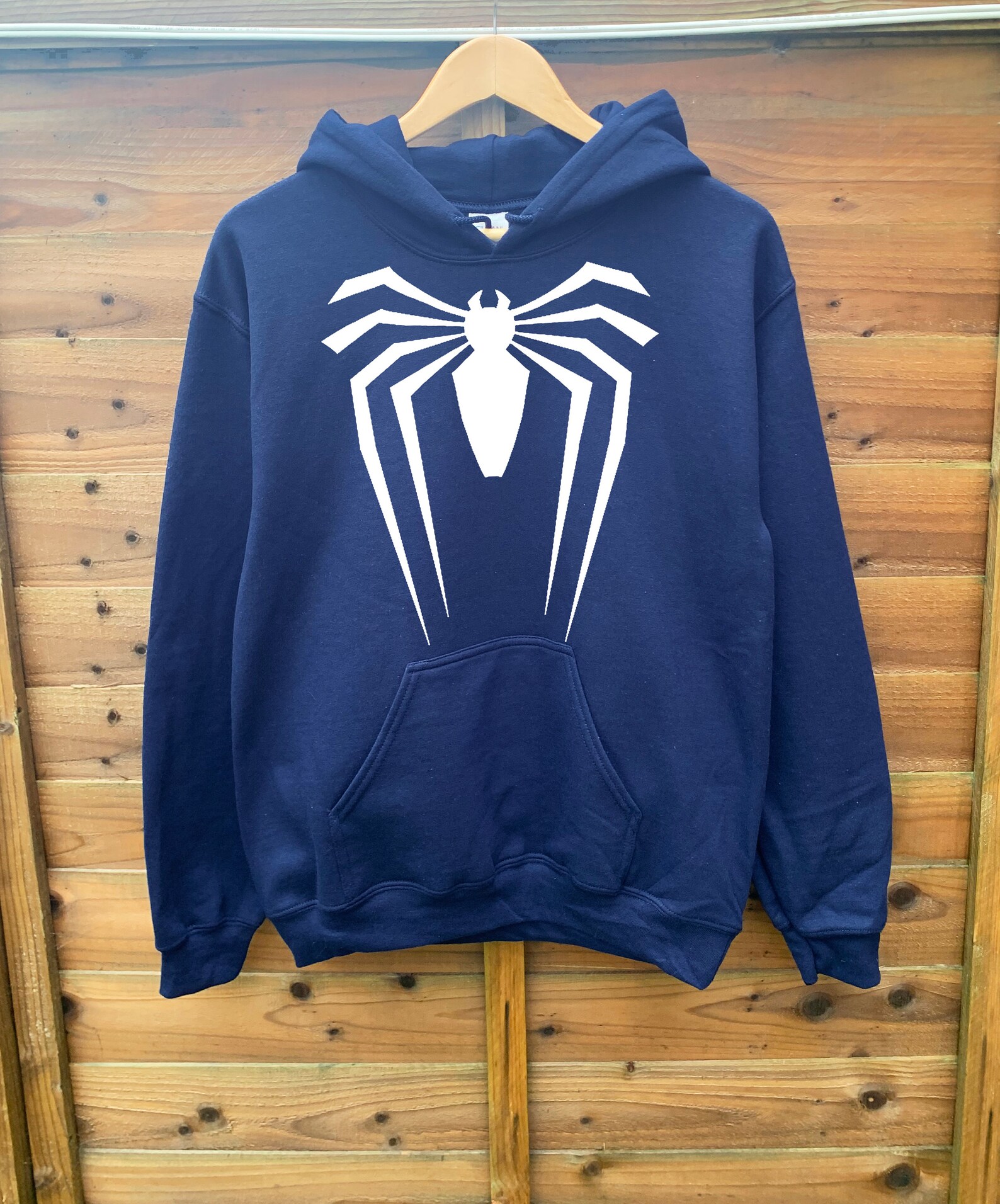 White Spider adults unisex hoodie | Etsy