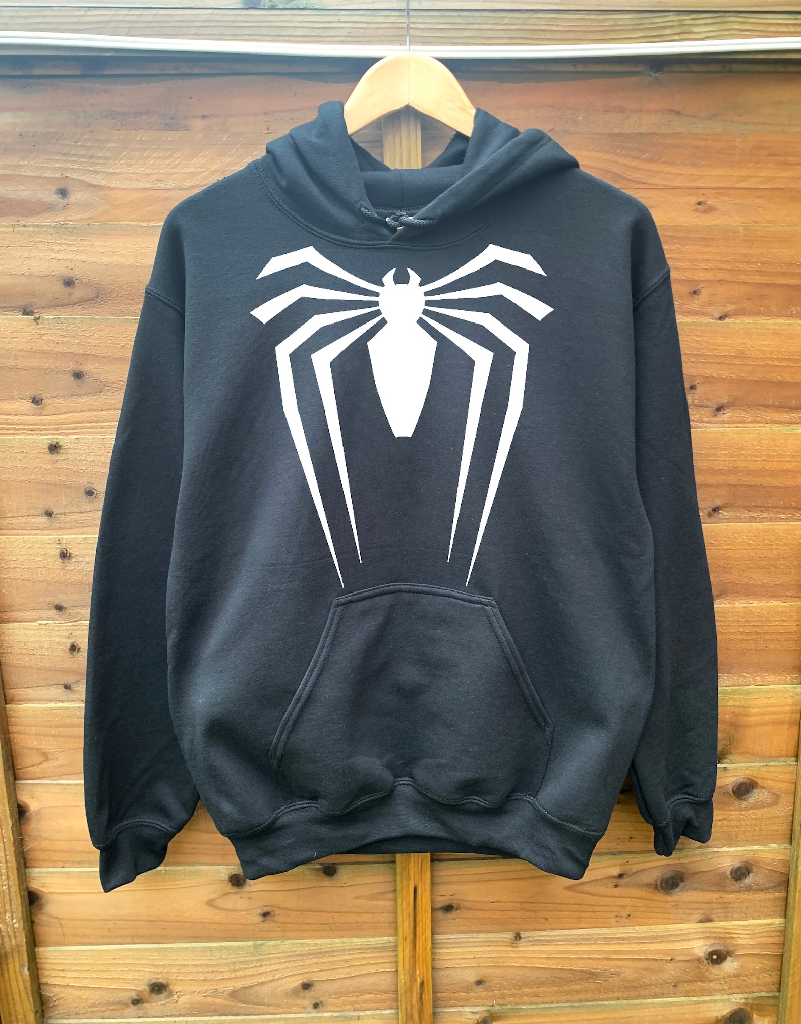 White Spider adults unisex hoodie | Etsy