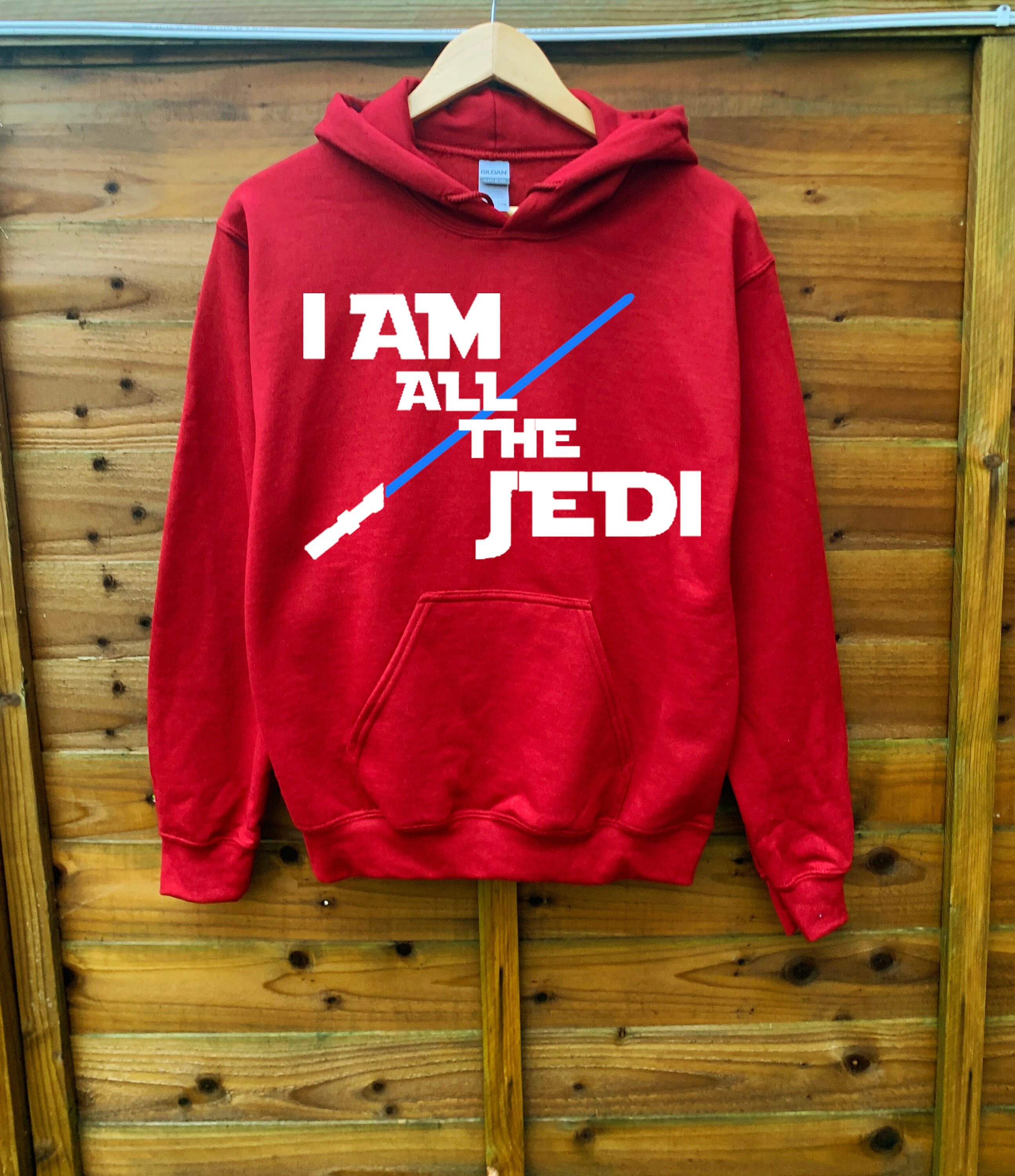I Am All The Jedi adults unisex hoodie | Etsy