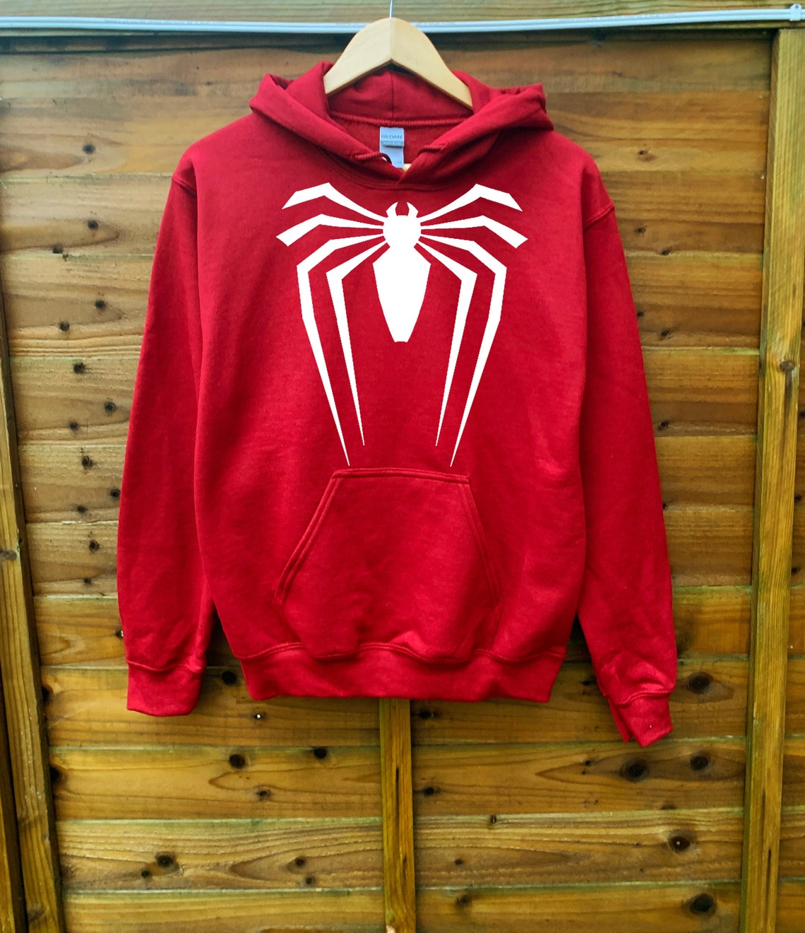 White Spider adults unisex hoodie | Etsy