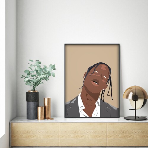 Travis Scott Poster / Wall Art - Etsy