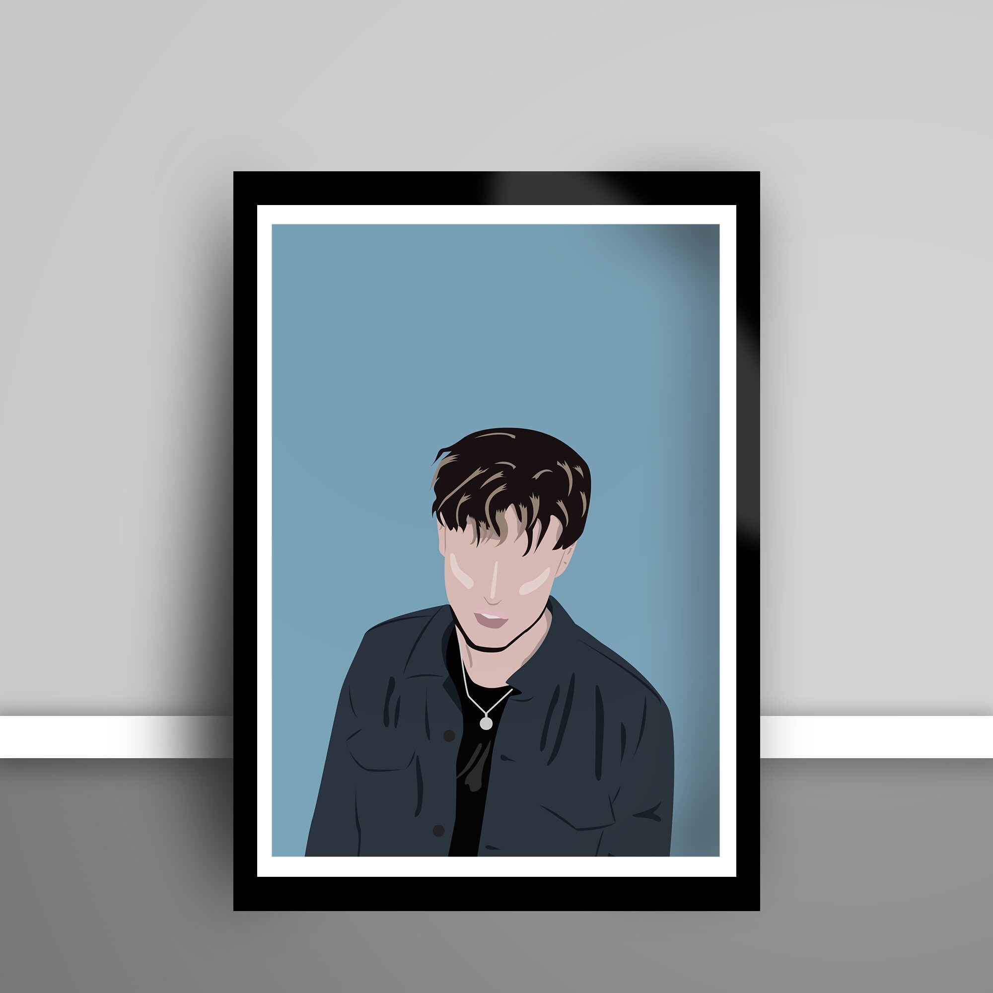 Sam Fender Poster. Hyper-sonic Missiles Minimalist Modern Art Print. No ...