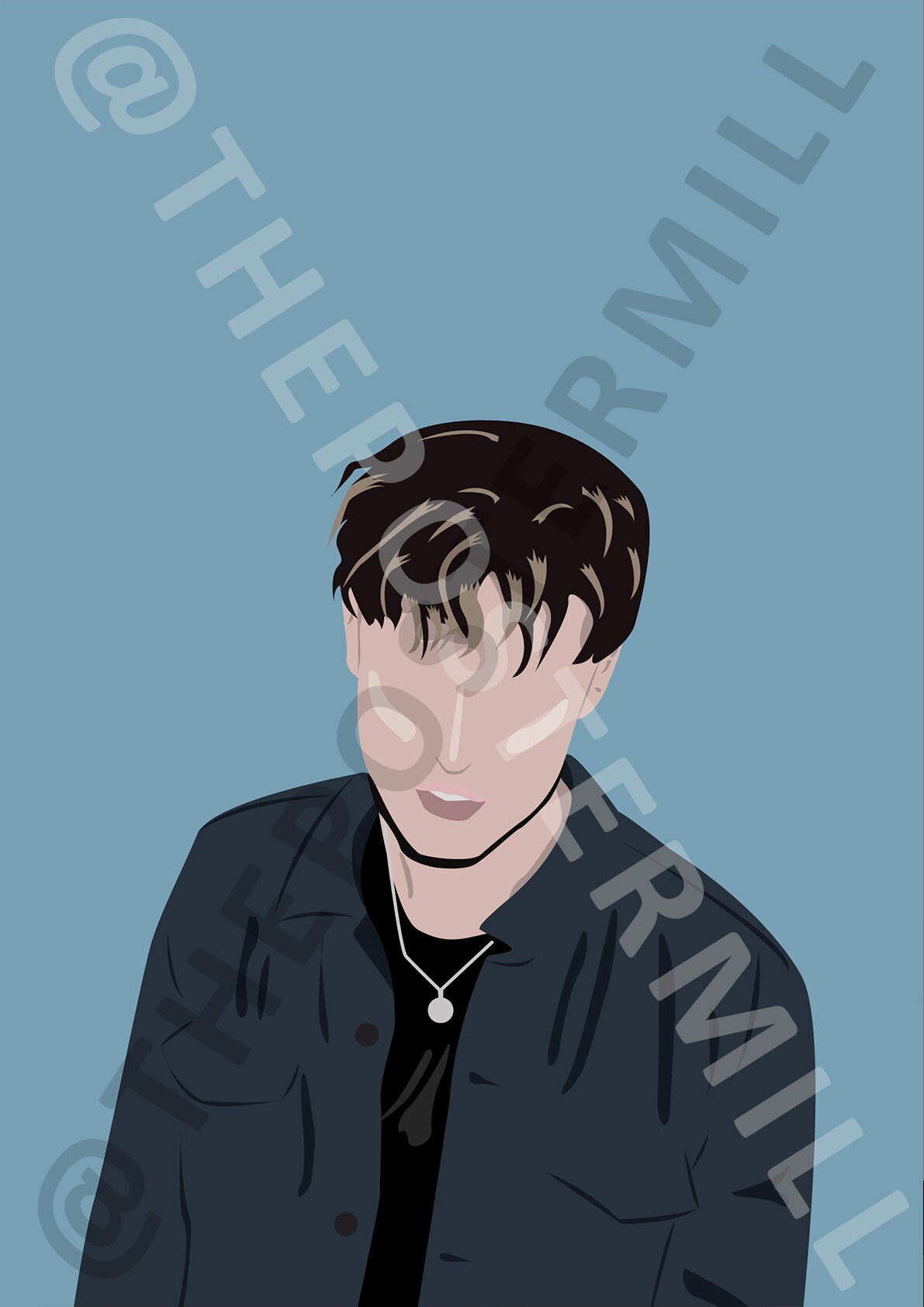 Sam Fender Poster. Hyper-sonic Missiles Minimalist Modern Art Print. No ...