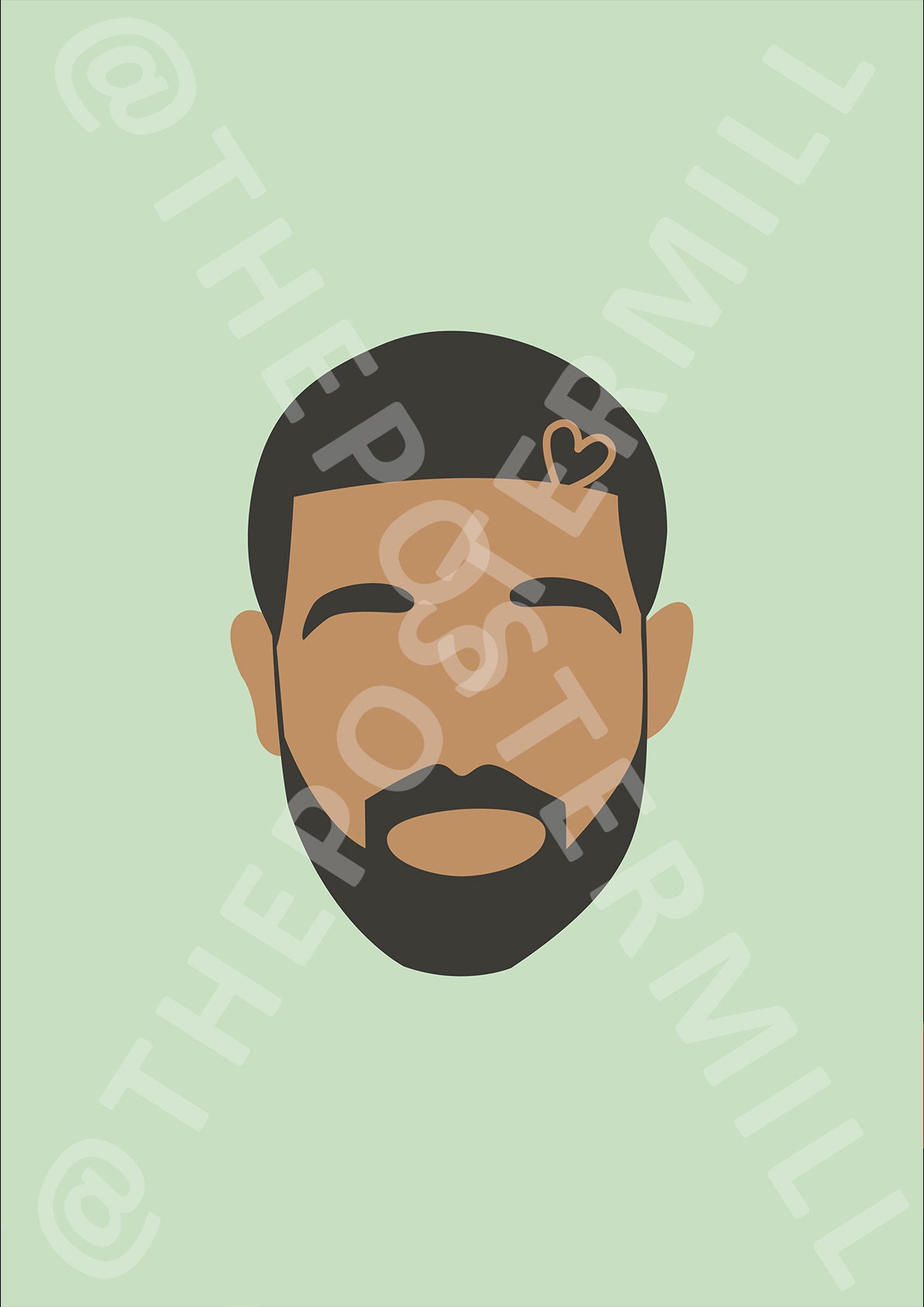 Drake Lover Boy Minimalist Poster sold by Negative Goose Kimberli | SKU ...