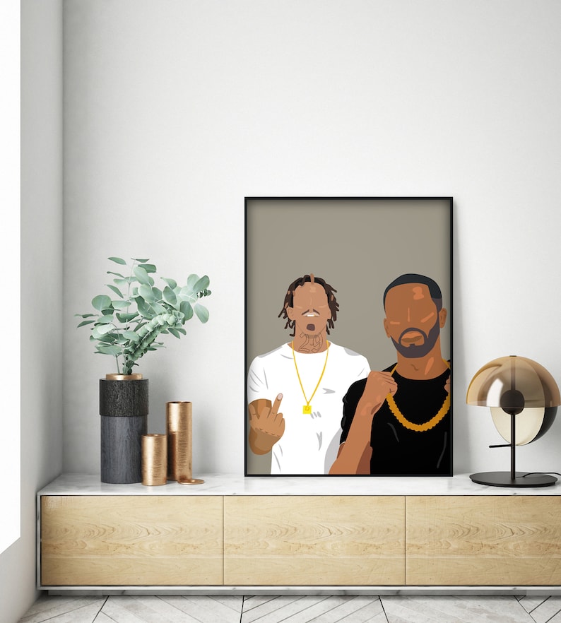 D-block Europe Poster. UK Rapper Minimalist Modern Art Print. - Etsy