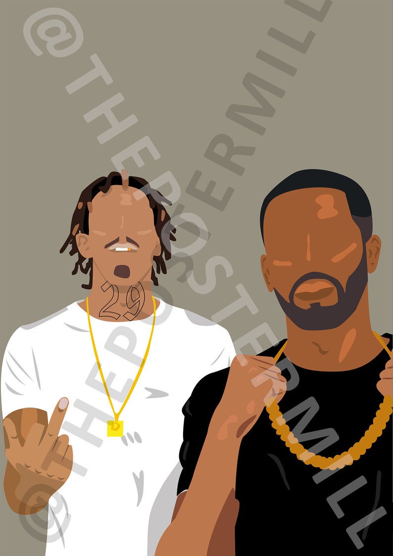 D-block Europe Poster. UK Rapper Minimalist Modern Art Print. - Etsy UK