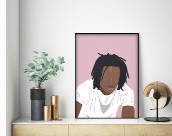 Daniel Caesar Art | Etsy