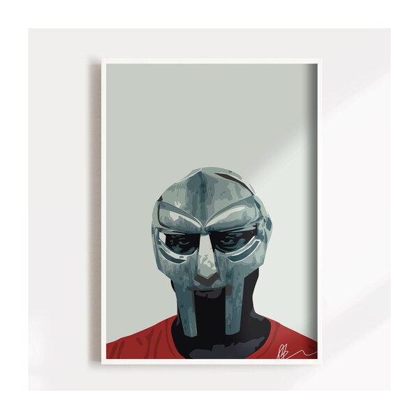 Mf Doom Poster - Etsy