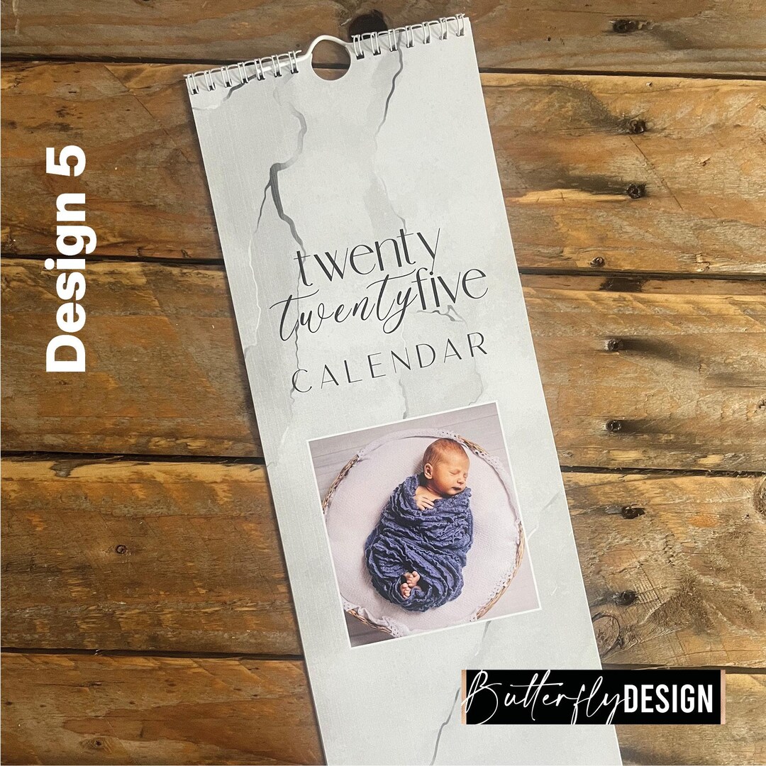 Personalised Photo Calendars for 2025 Monthly, Kitchen Wall Calendar ...