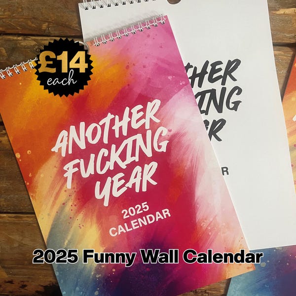 Rude Calendar - Etsy UK