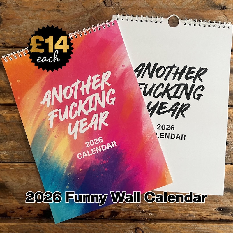 Rude Calendar - Etsy UK