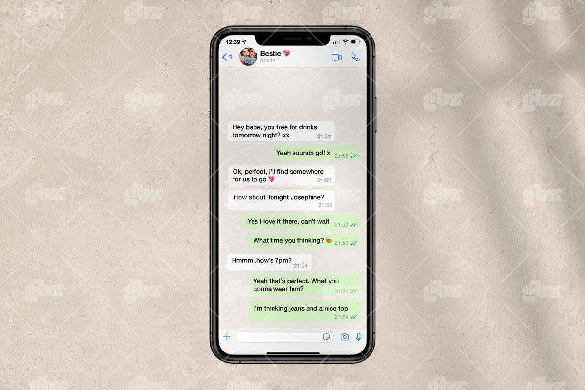 Whatsapp Conversation Mockup - Etsy
