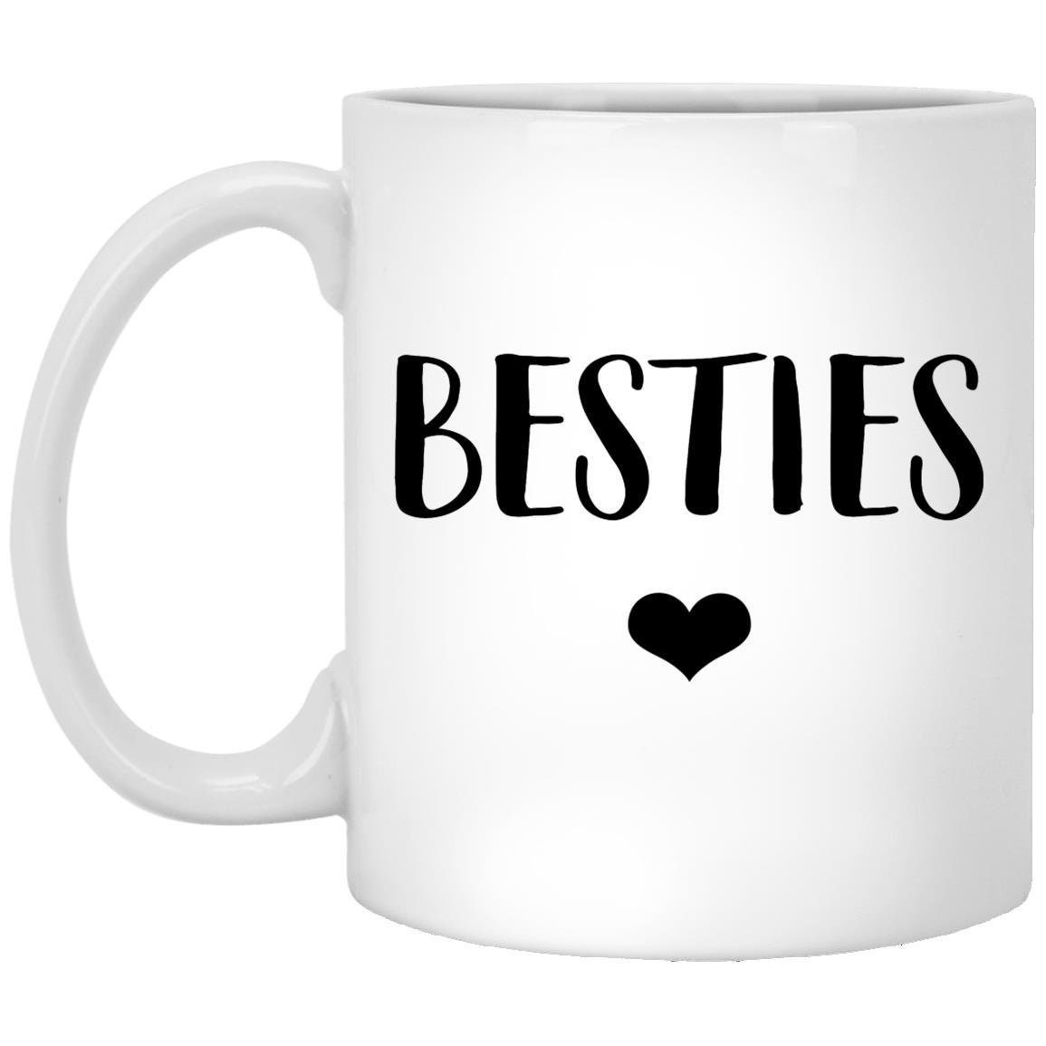 Bestfriend Mug Besties Coffee Mugs T For Bestfriend Etsy
